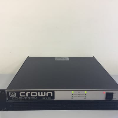 Crown Com-Tech 210 Power Amplifier PRO * 150W RMS @ 4 ohm | Reverb