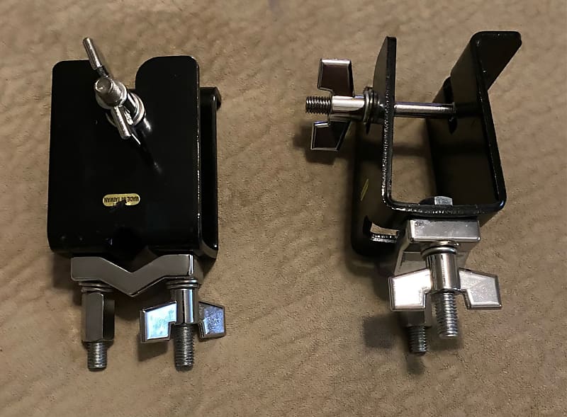 Lot of 2 Square Drum Rack Clamps, for Pearl ICON Racks, Field | Reverb