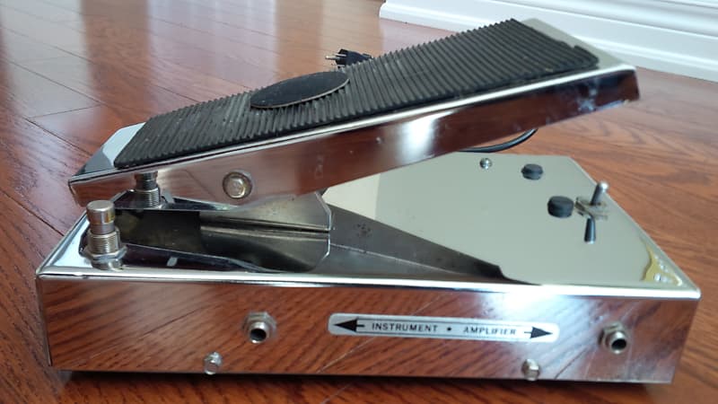 Morley Power Wah Fuzz PWF & Volume 1970s Chrome | Reverb