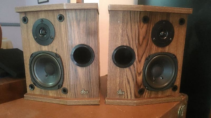 DBX Soundfield 3x2 RS Plus bookshelf speakers in very good | Reverb