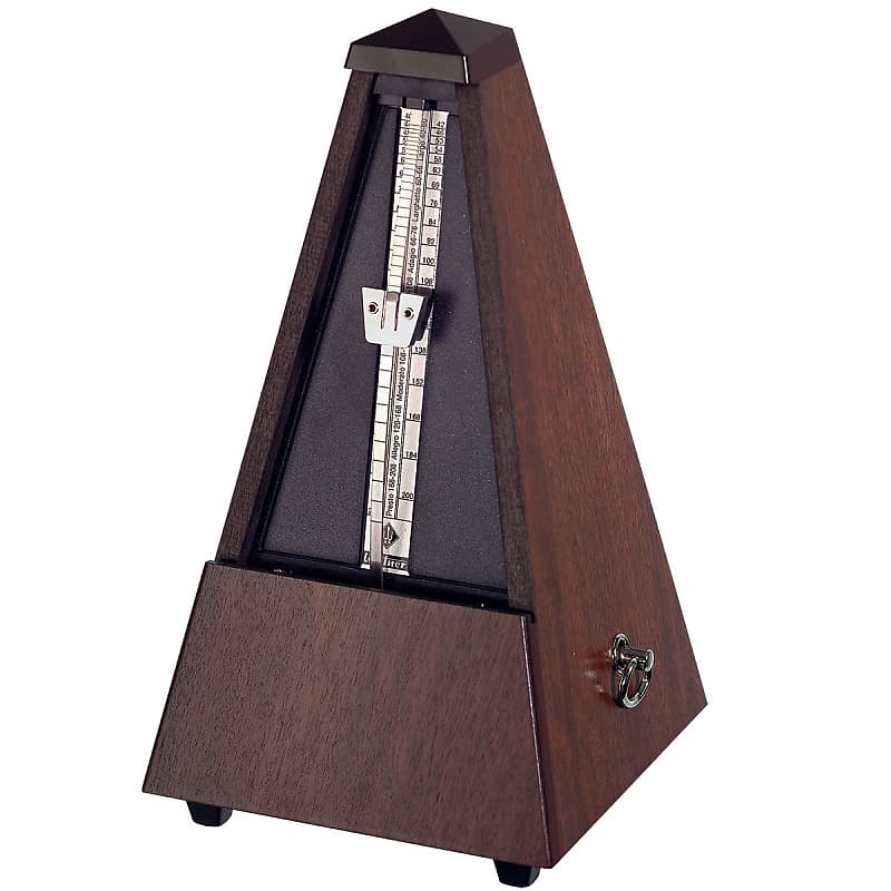 Wittner Pyramid Metronome Genuine Walnut Matt Silk | Reverb