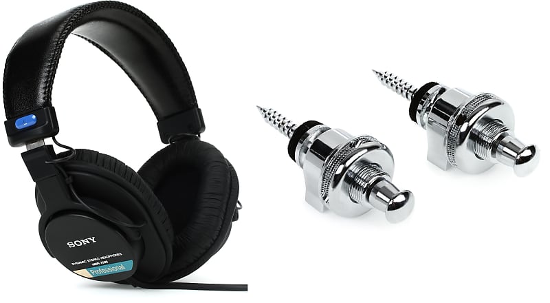 Sony MDR-7506 Closed-Back Professional Headphones Bundle with | Reverb