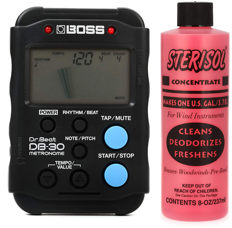 Boss DB-30 Dr. Beat Metronome Bundle with Sterisol 1875 | Reverb