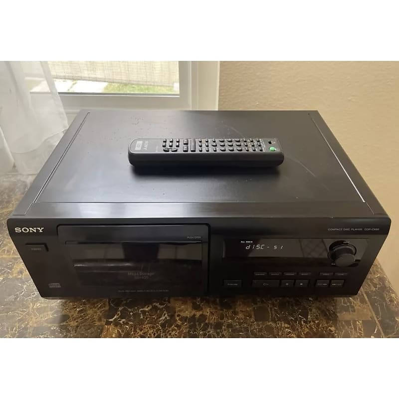 Sony CDP-CX53 50+1 Disc CD Mega Storage Player - Tested | Reverb