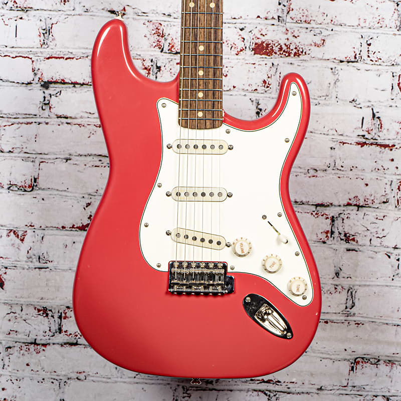 MJT - VTS Complete Build S Style SSS Electric Guitar, Fiesta | Reverb