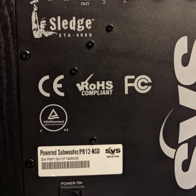 SVS PB12-NSD Subwoofer Black Ash 2022 | Reverb