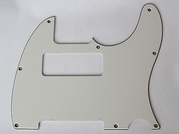 Tele P90 pickup Routing pickguard 3 ply Parchment | Reverb