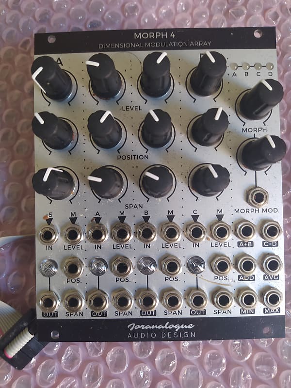 Joranalogue Morph 4 - Quad VCA 2020's - Silver | Reverb UK