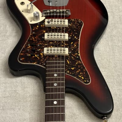 1965 Hitachi Splendor SG-803 Offset Guitar Japan MIJ Redburst | Reverb