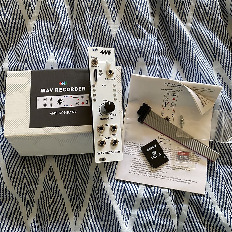 4MS - WAV Recorder - Eurorack module | Reverb