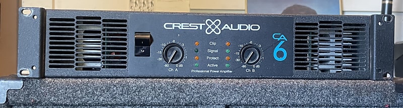 Crest Audio CA-6 1997 - Black | Reverb