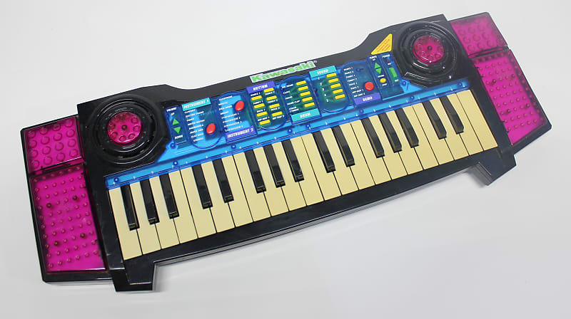 Vintage 90s Kawasaki Mini Synthesizer Keyboard Lo Fi Raw | Reverb