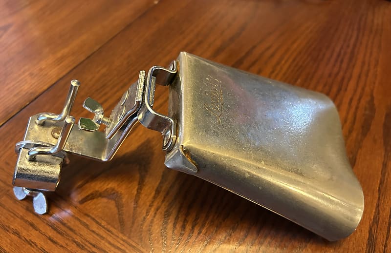 Ludwig Cowbell with Mount 1960’s - Chrome | Reverb