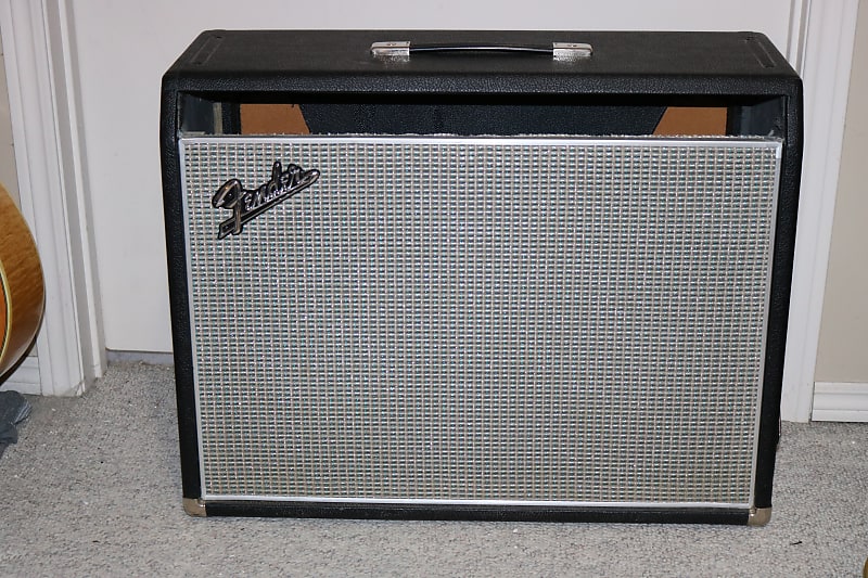 Vintage Original 1960s Fender Twin Reverb Cabinet - Drip Edge | Reverb