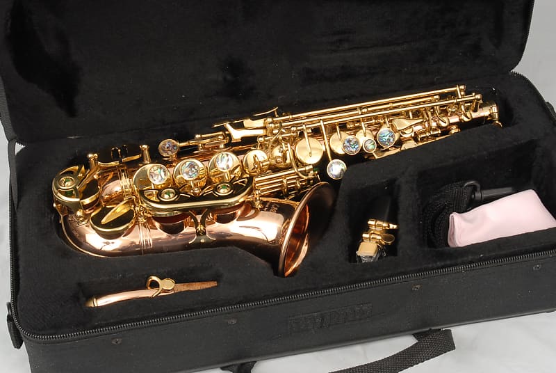 Lade Curved Soprano Saxophone 2020 - Copper and brass | Reverb