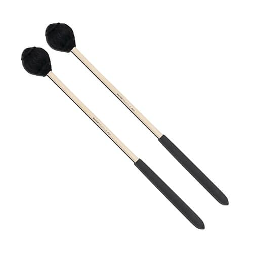 Balter Medium Soft Suspended Black Yarn Cymbal Mallets | Reverb