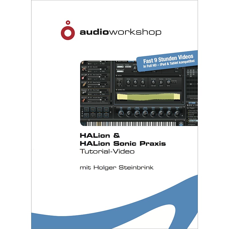 Audio Workshop HALion & HALion Sonic Praxis Tutorial DVD, DE | Reverb