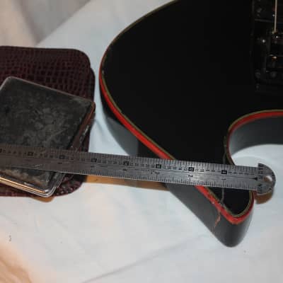 very rare Burnside by Guild Warrior 1980s - black | Reverb