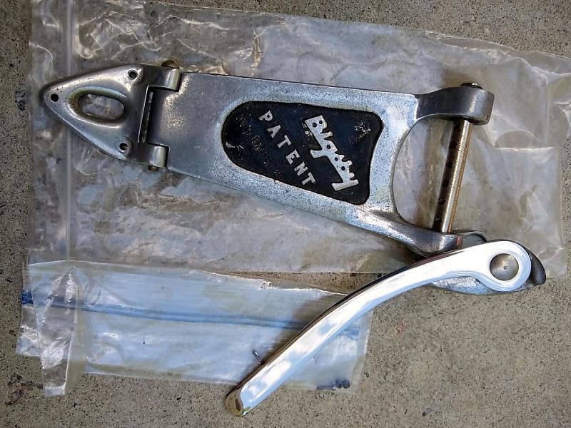 Vintage 1950's Bigsby B6 Vibrato Tailpiece - for Gretsch | Reverb
