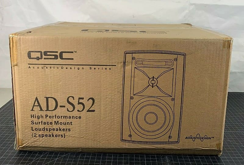 QSC AD-S52 AcousticDesign Series 2-Way 5.25" Surface Mount | Reverb UK