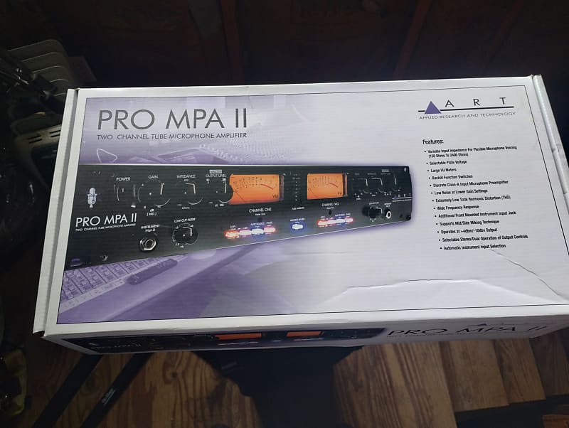 ART Pro MPA II 2-Channel Microphone Preamp 2009 - Present - | Reverb