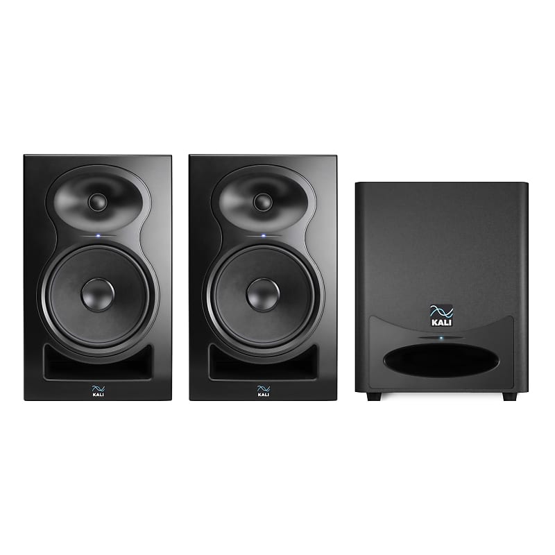 Kali Audio LP-8 V2 Studio Monitor Pair with WS-6.2 Dual 6” | Reverb
