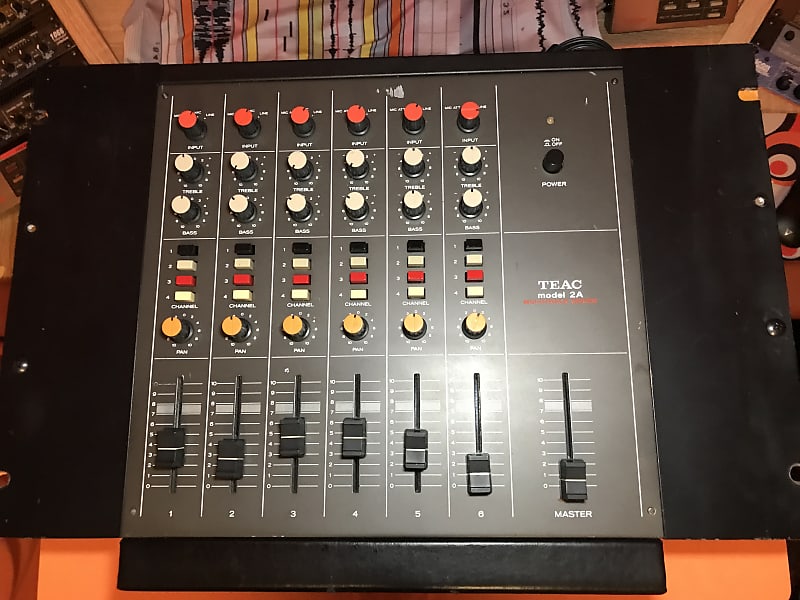 TEAC 2A MIXER (With Rack Ears and User Manual) | Reverb