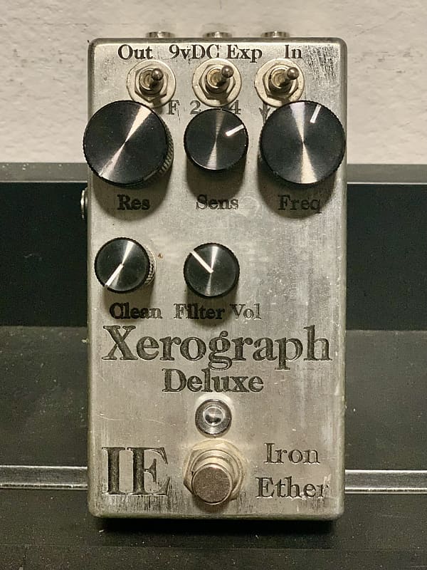 Iron Ether Xerograph Deluxe - Etched Silver | Reverb