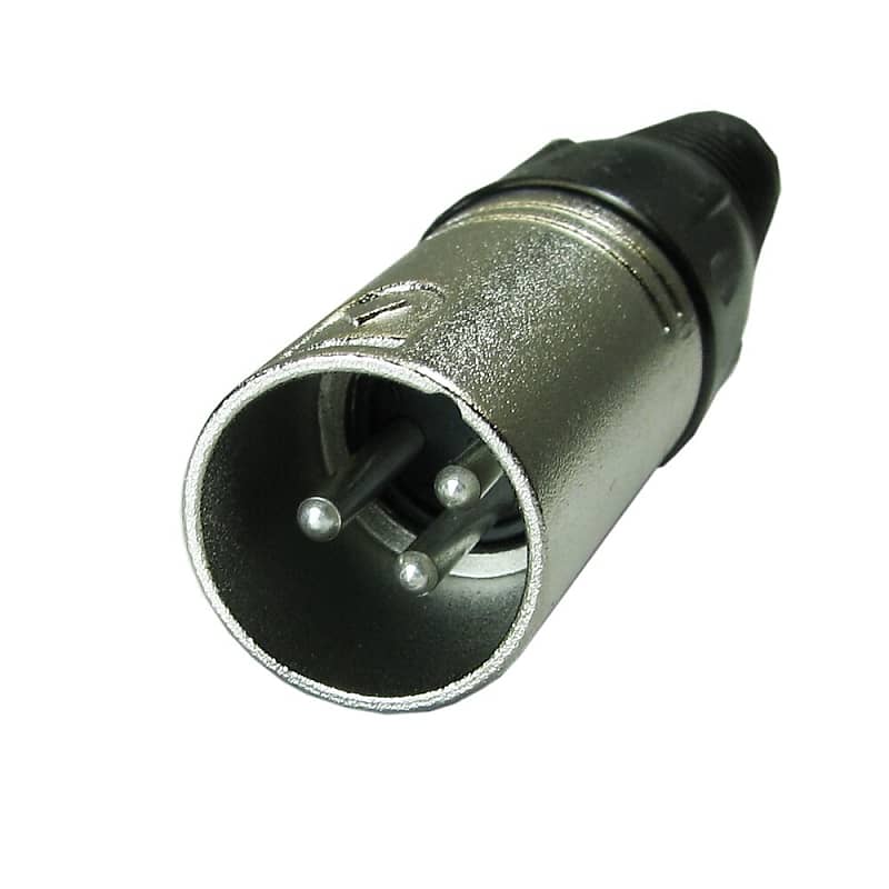 3 Pin Male Xlr Mic Microphone Cable Cord Replacement Plug End | Reverb