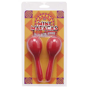 Grover Red Mini Maraca (Set of 2) | Reverb