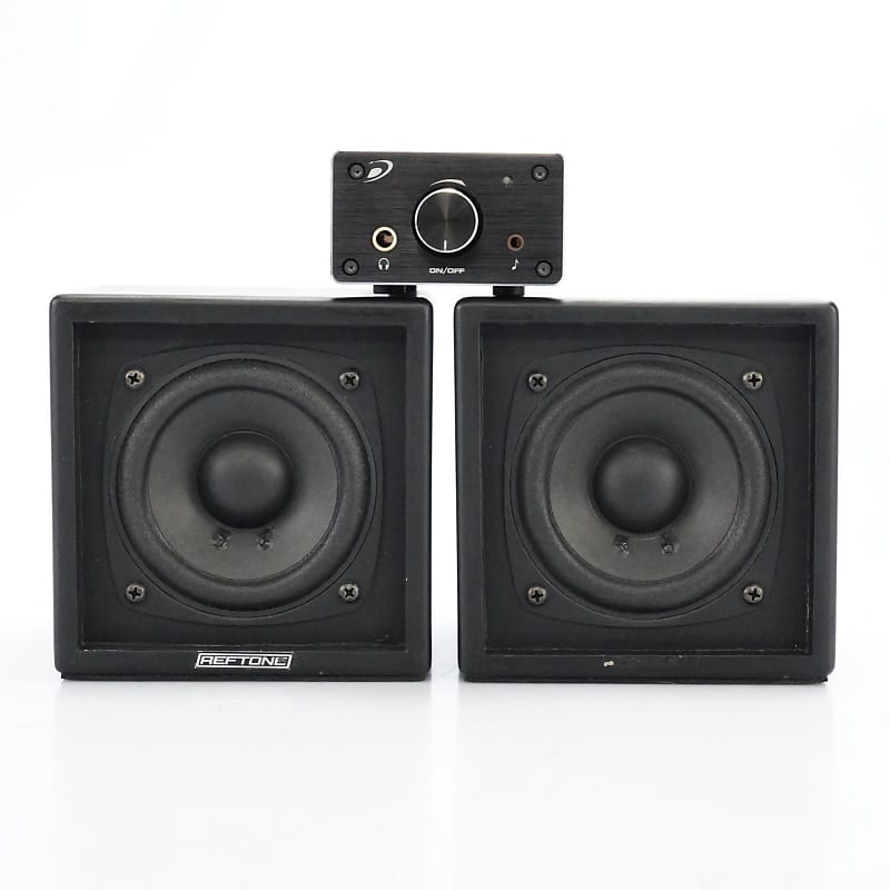 Reftone LD-1 4" Studio Reference Monitors w/ Dayton DTA-120 | Reverb