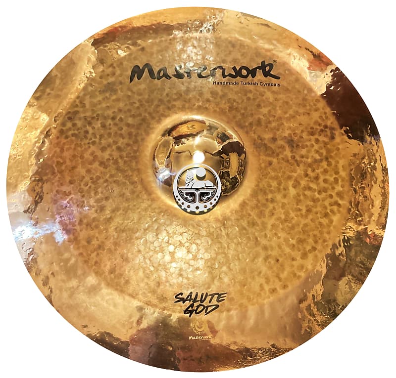 Masterwork Cymbals 23" Salute God Ride Sizzle-Rivets | Reverb