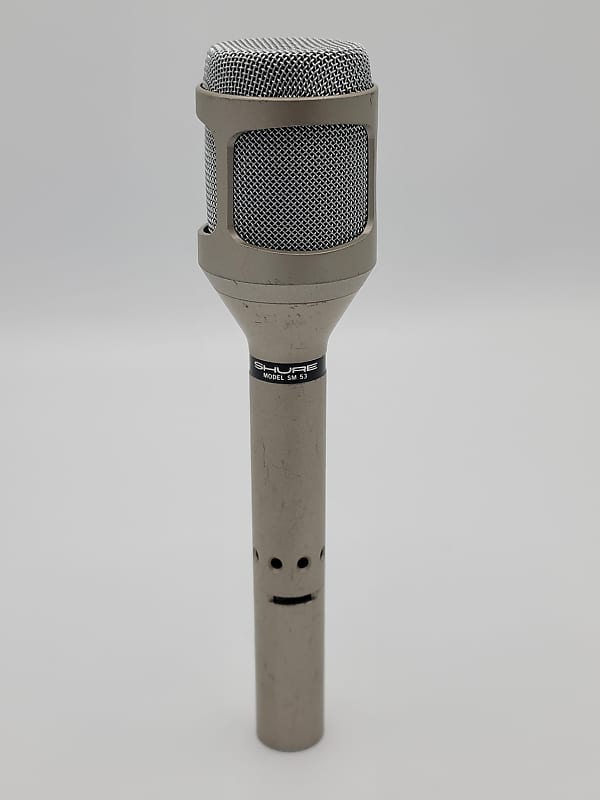 Vintage Shure SM53 Dynamic Microphone SM54 Rare | Reverb