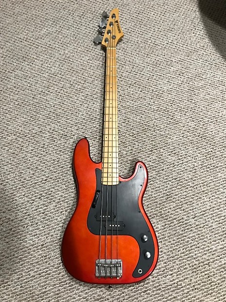 Samick Precision Bass guitar with Maple Fingerboard | Reverb
