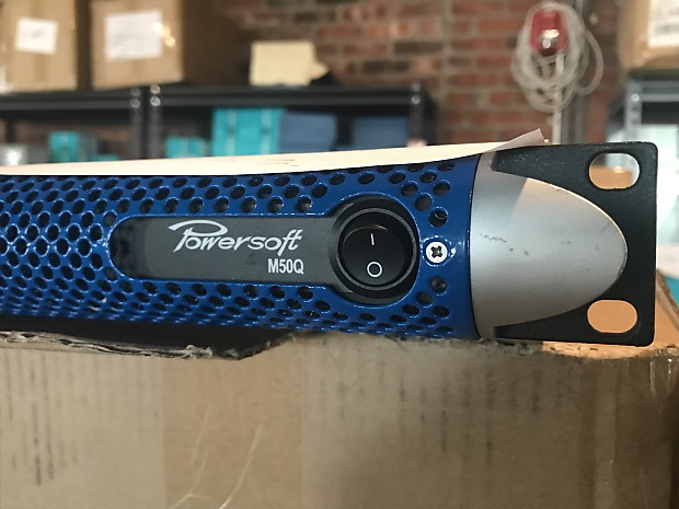 Powersoft M50Q 4-Channel Power Amplifier Manufacturer | Reverb