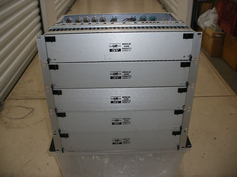 MAP (Modular Audio Products) card cage rack for api 312/325 | Reverb
