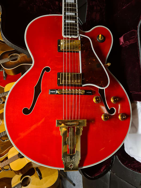 Gibson Custom Shop Historic Crimson L-5 CT | Reverb