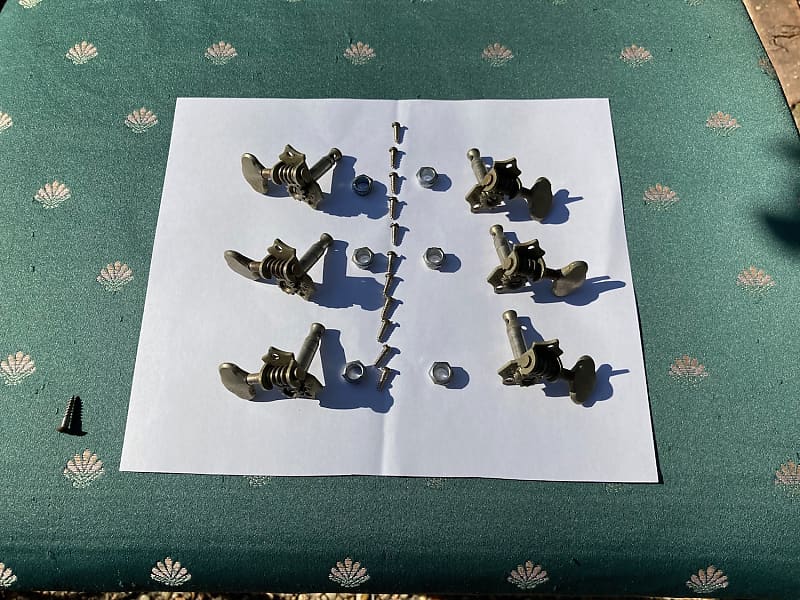 Grover G-98 Guitar Tuners Seamed Sta-Tite 1950's - 1960's | Reverb