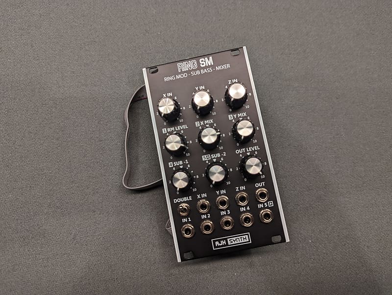 AJH Synth Ring SM Ring Modulator Mixer 2021 Black | Reverb