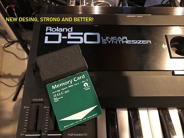 Roland D-50 Memory Card 2024 - New | Reverb