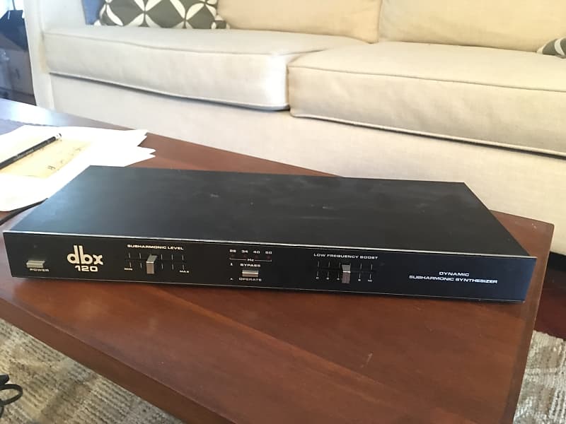 DBX 120 Dynamic Subharmonic Synthesizer | Reverb