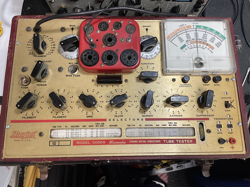 hickok 6000a tube tester fully functional | Reverb Canada