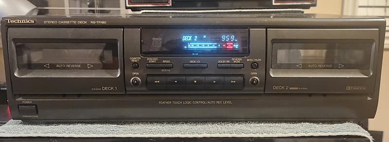 Technics Technics RS-TR180 Stereo Cassette Tape Deck (1996) | Reverb