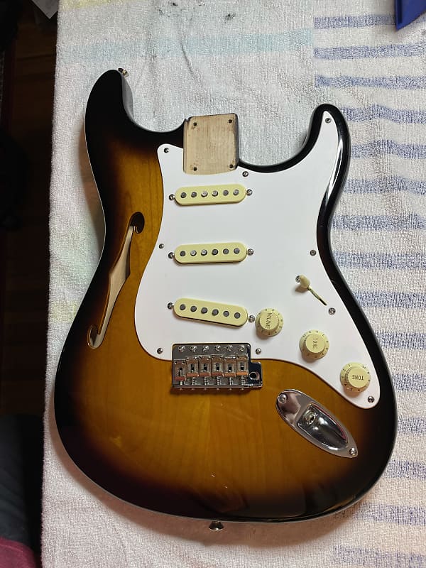 Fender Eric Johnson Thinline Stratocaster Loaded Body | Reverb