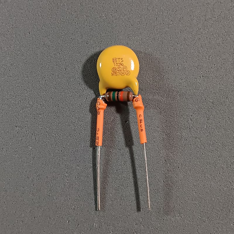 TREBLE BLEED "TVJ/GA Spec DALE" 1nF Panasonic Coated Ceramic | Reverb