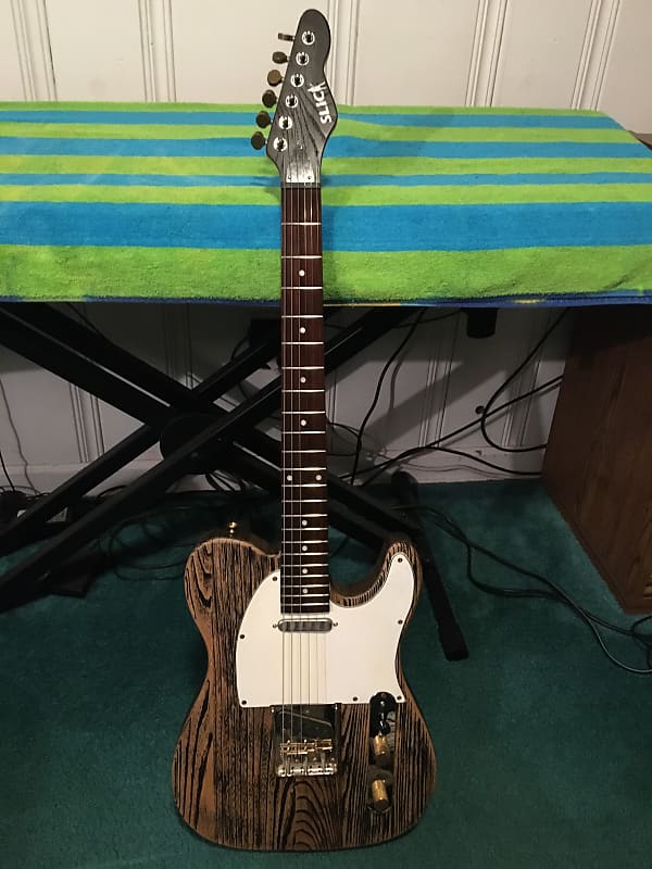 Slick SL51 Aged "Black Ash" Telecaster | Reverb