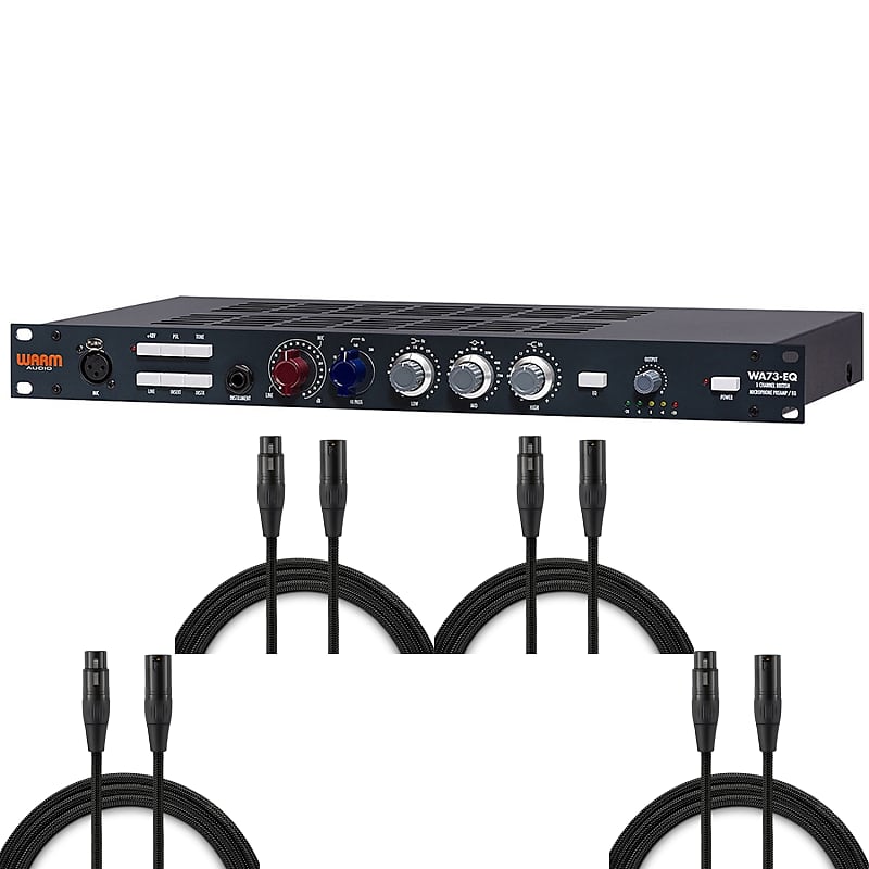Warm Audio WA73-EQ 1-Channel British Microphone Preamp & EQ | Reverb
