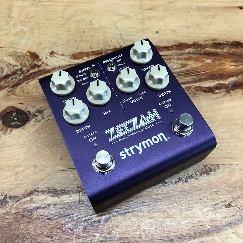 Strymon Zelzah Multidimensional Phaser Guitar Pedal | Reverb
