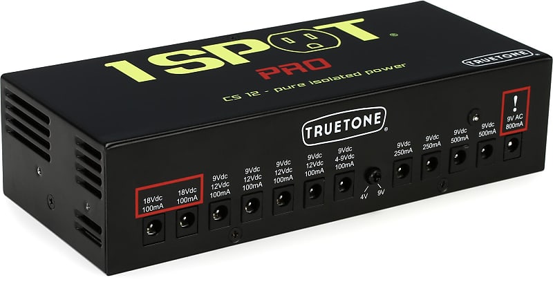 Truetone 1 SPOT PRO CS12 12-output Isolated Guitar Pedal | Reverb