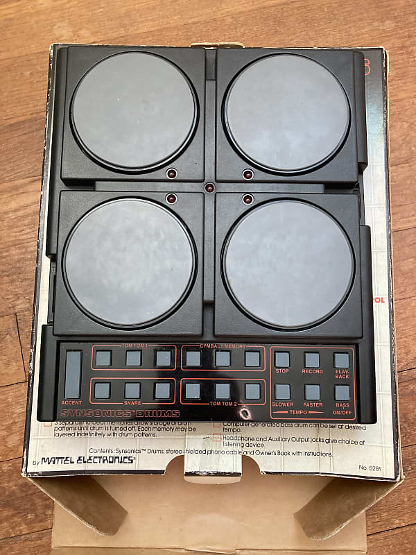 Mattel Synsonics drum machine 80s | Reverb